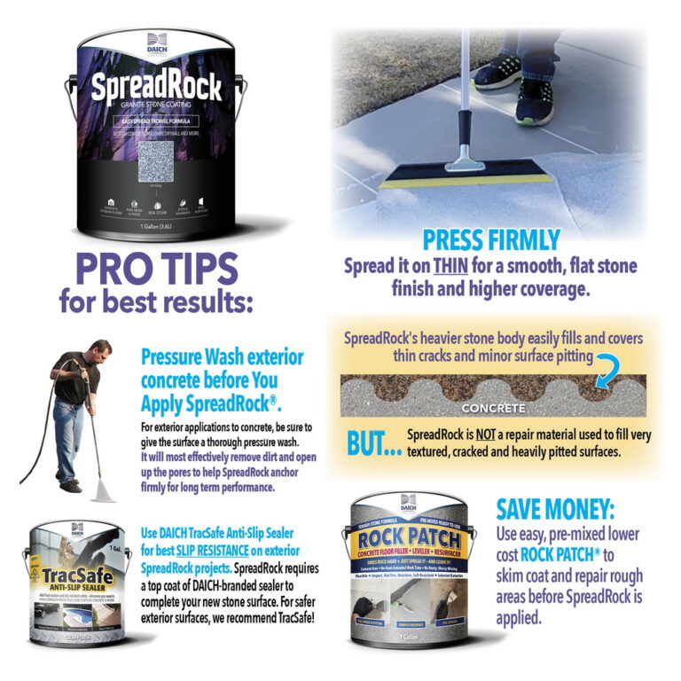 Resurface interior and exterior concrete - Daich Coatings