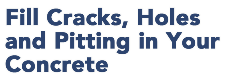 Daich Rock Patch™ Filler, Leveler and Resurfacer