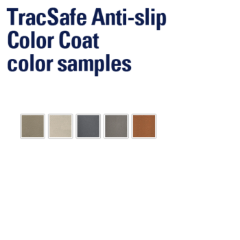 TracSafe Anti-slip Color Coat Samples - Daich Coatings