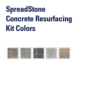 SpreadStone Concrete Kit Colors - Daich Coatings